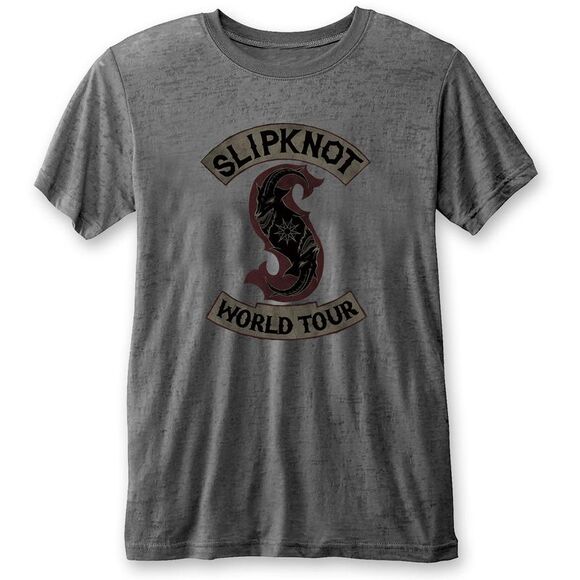 Slipknot | Shirts | Slipknot Unisex Adult World Tour Burnout Tshirt ...